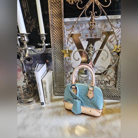 unbranded | Bags | Sky Monogram Vernis Alma Nano | Poshmark